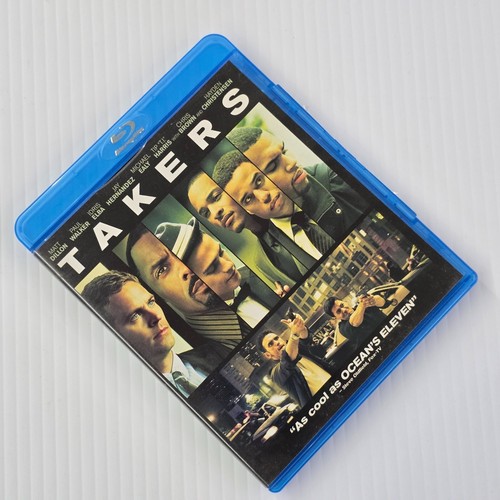 Takers (Blu-ray, 2010) Matt Dillon, Paul Walker, Idris Elba, Jay ...