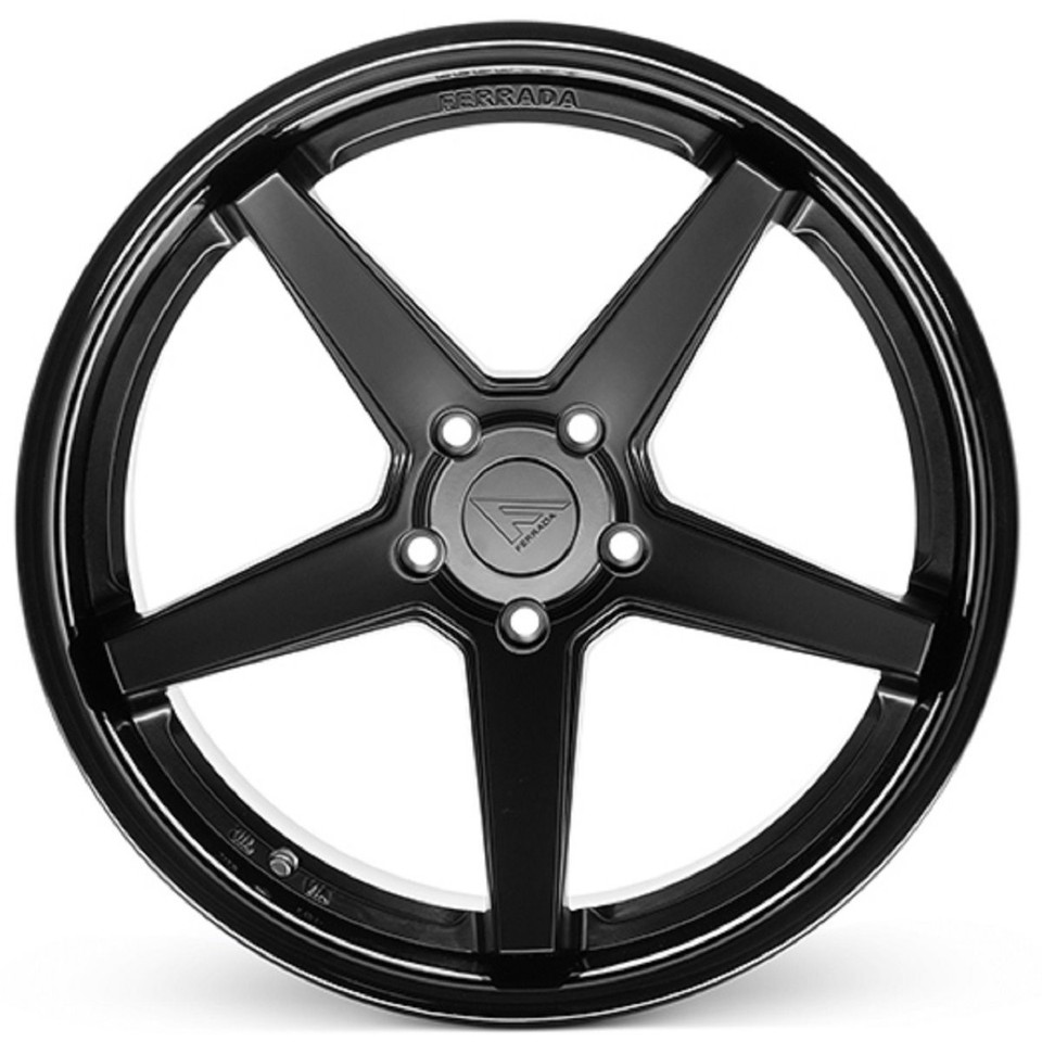 19x10.5 FERRADA FR3 BLACK CONCAVE WHEELS RIMS | eBay