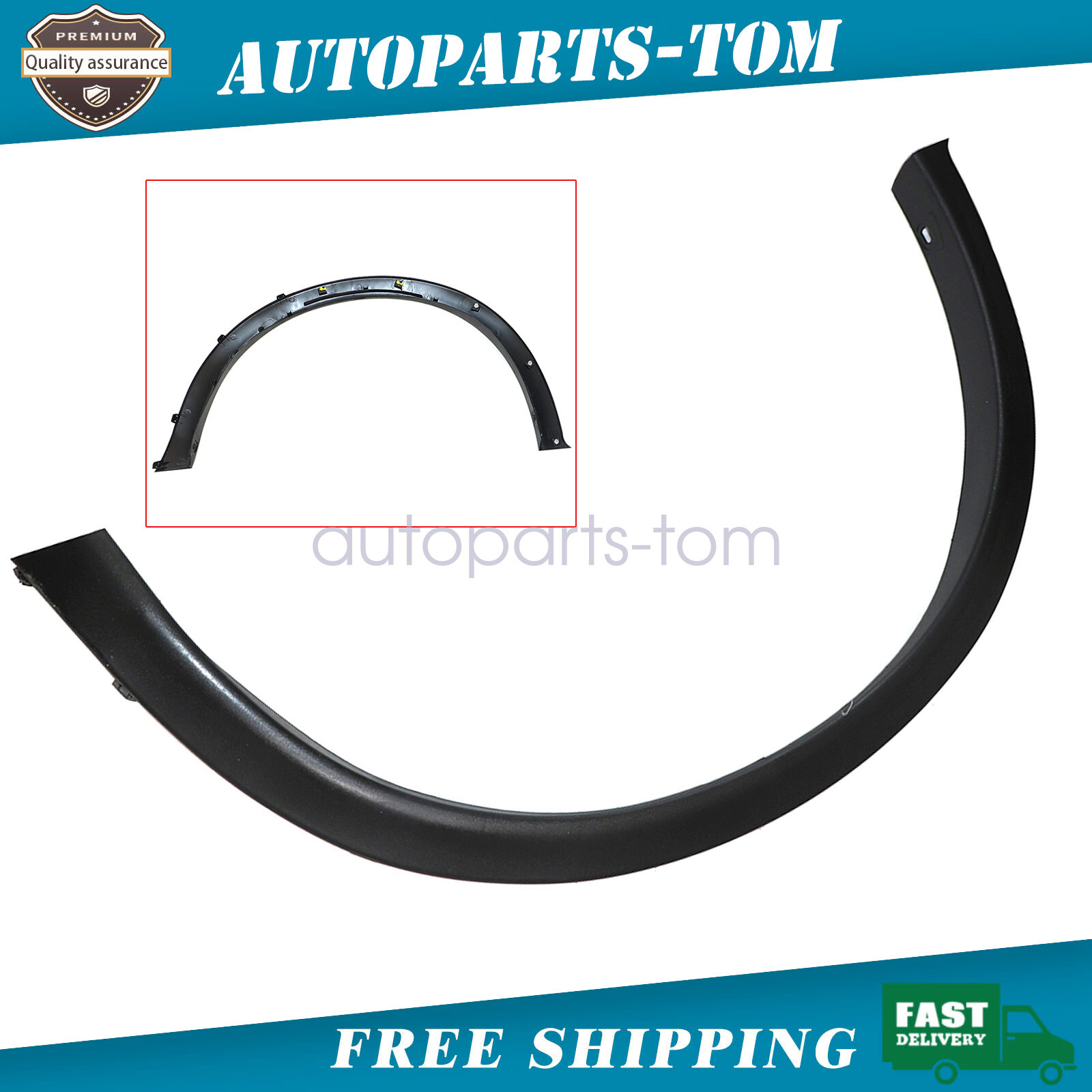 NEW FOR NISSAN JUKE S/SL/SV 11-17 FRONT RIGHT WHEEL OPENING MOLDING | eBay