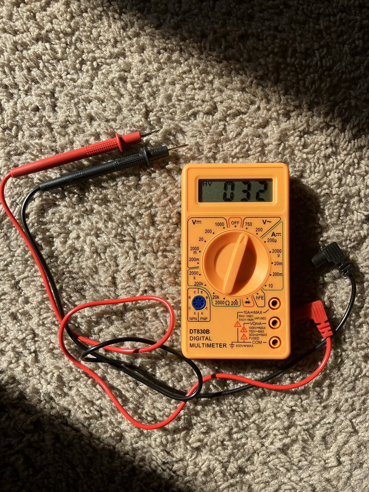 Hiltex Digital Multimeter Model 40508 New In Box No Manual | eBay