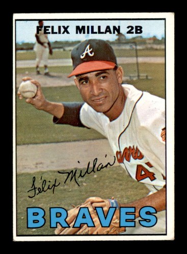 1967 Topps #89 Felix Millan RC VG/VGEX X3243141 | eBay