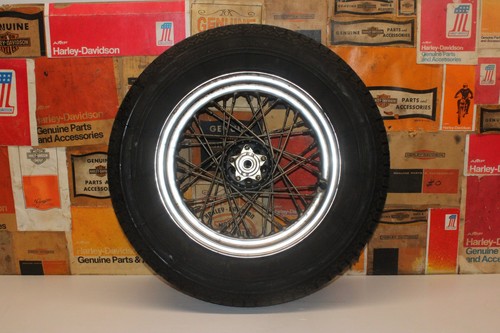 Harley Knucklehead Panhead Flathead Star Wheel Hub Rear Wheel Rim ...