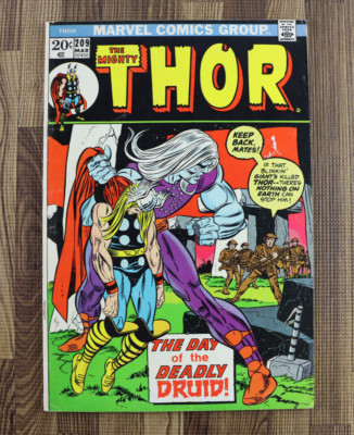 1973 Marvel Comics THOR #209 G/FN+ | eBay