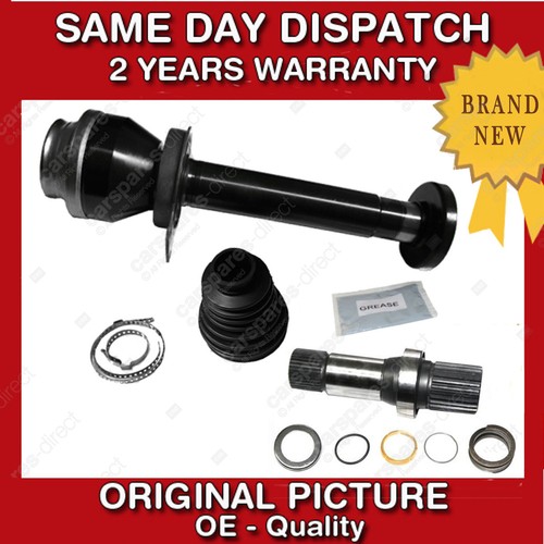 VW TRANSPORTER T5 1.9 TDi DRIVESHAFT-ADAPTOR STUB AXLE + INNER CV JOINT ...