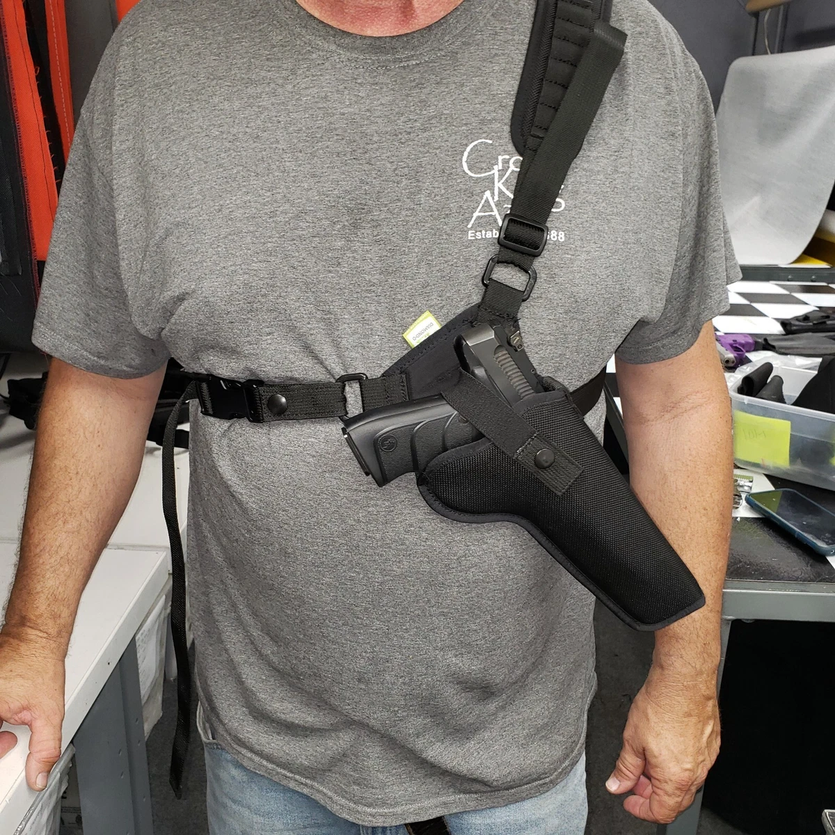 1911 Shoulder Holster Concealed