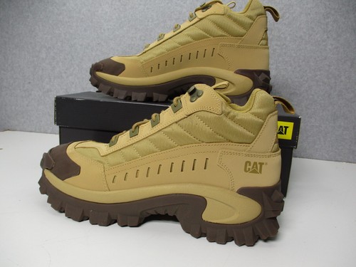 Caterpillar CAT Intruder Mid Boots Taffy Beige/Khaki Mens Sz 8.5 Womens ...