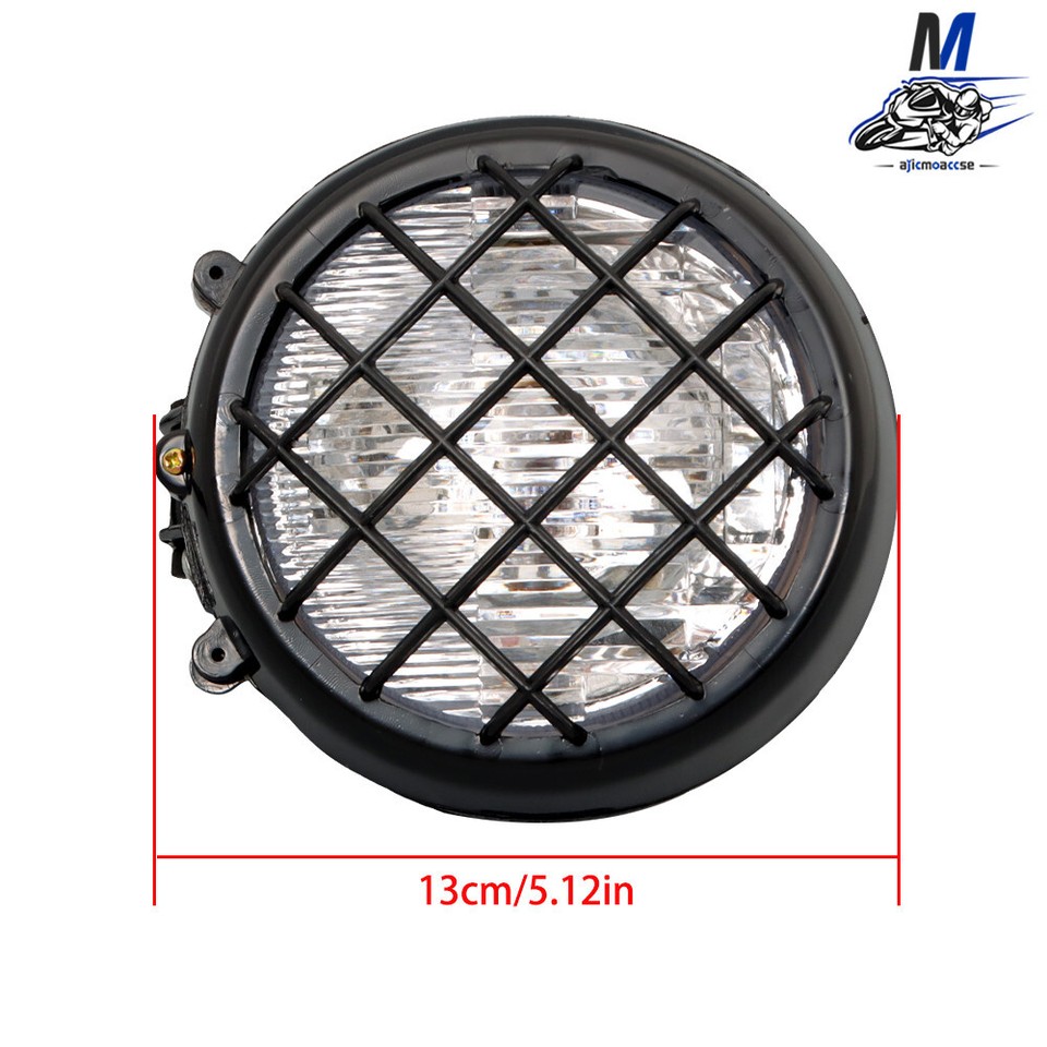 2 x Headlights For Yamaha Banshee 1987-2006 lens bulbs lights grills ...