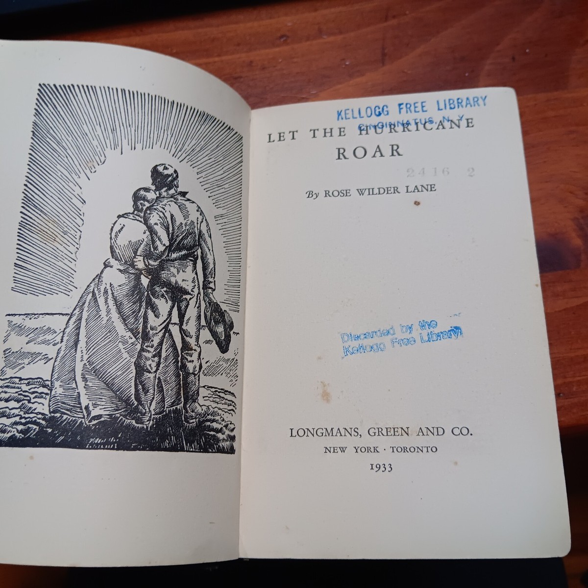 Let The Hurricane Roar Rose Wilder Lane Books By Rose Wilder Lane