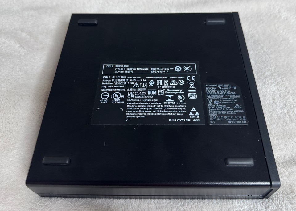 Dell OptiPlex 5090 Micro USFF - 2.0GHz Core i7-10700T 16GB 256GB SSD ...