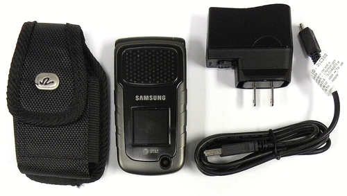 Samsung Rugby II 2 SGH-A847 - Black ( AT&T ) Cellular Flip Phone ...