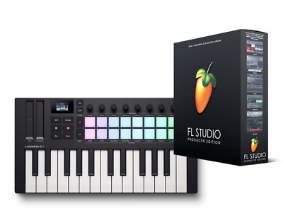 FL Studio Producer 21 + Novation Launchkey Mini 25 MK4 Bundle ...
