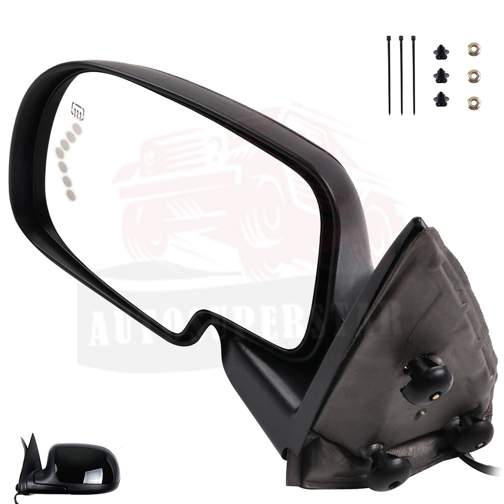1 X Left Driver LH Side View Mirror Power Heated Signal For Chevrolet ...