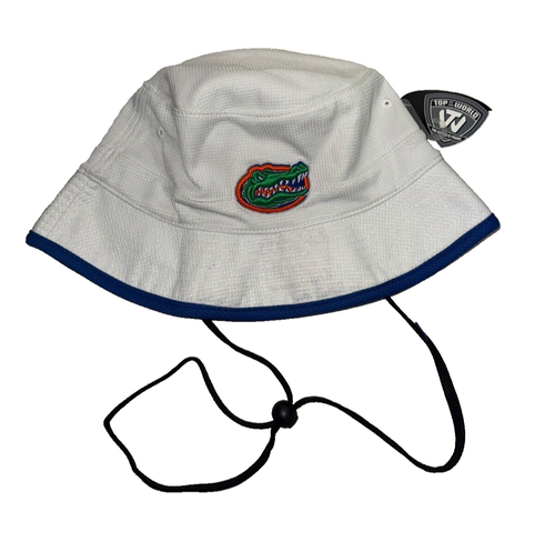 Florida Gators Bucket Hat Cap One Size Fits Most White | eBay
