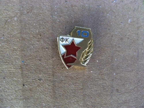 Red - Star Football Club Belgrade - Vintage small pin badge | eBay