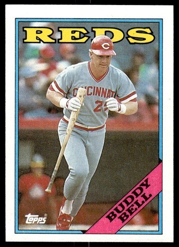 1988 Topps Baseball Card Buddy Bell Cincinnati Reds #130 | eBay