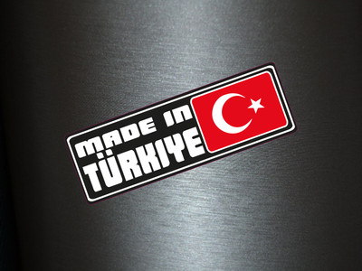1 x Aufkleber Made In Türkiye Türkei Turkia Sticker Tuning ...