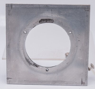 Calumet CC-400 Series Kodak 4x5" Camera Lens Board 4x4" - 55.5mm Hole ...