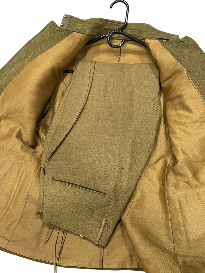 Original WWI US Army Captain Uniform Jacket & Pants Ribbons Bars Pins ...