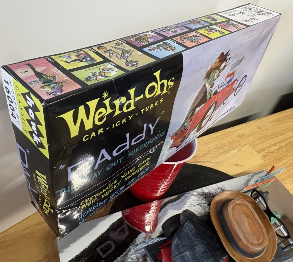 Built Weird-ohs coffin dragster monster "Daddy" Rat Fink Ed Roth Rat ...