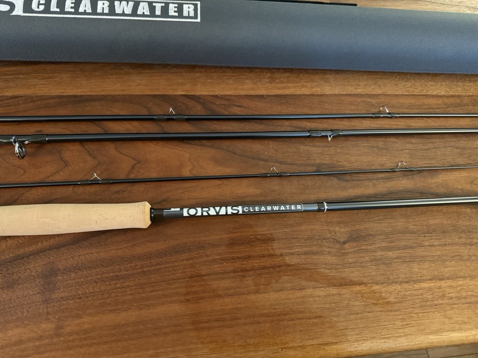 Orvis Clearwater 9’ 5WT Fly Rod With Rod Tube ***NEW AND UN-FISHED ...