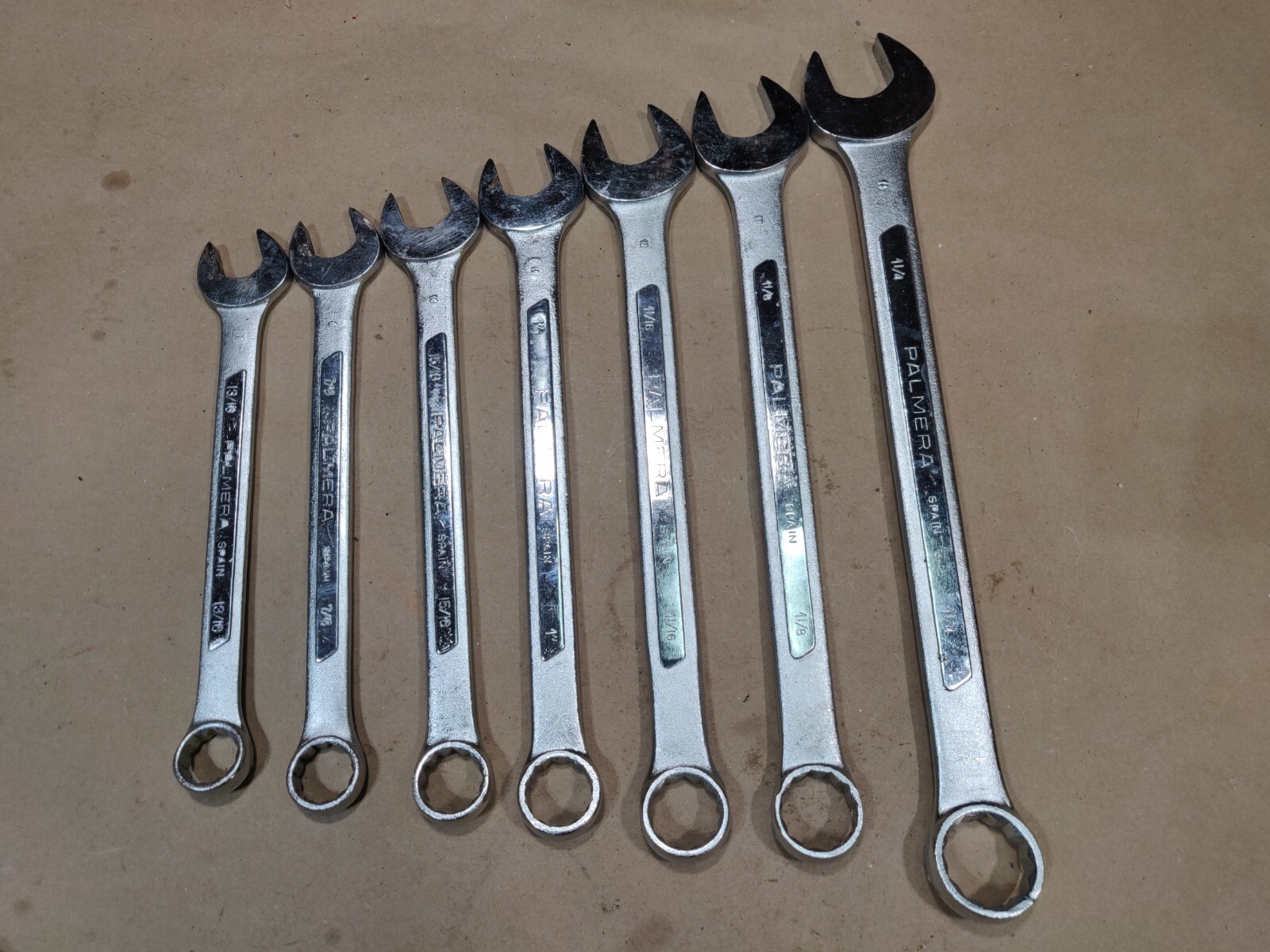 Set Of 7, Palmera Spanner Wrenches, Standard, 13/16 To 1-1/4 | eBay
