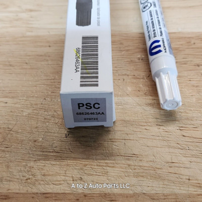 NEW Chrysler, Dodge, Jeep (PSC) BILLET SILVER METALLIC Touch Up Paint ...