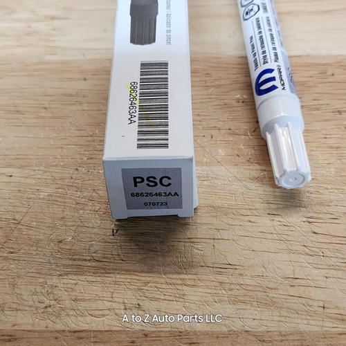 NEW Chrysler, Dodge, Jeep (PSC) BILLET SILVER METALLIC Touch Up Paint ...