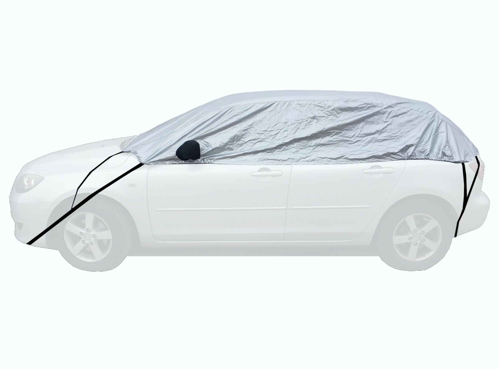 CoverZone Outdoor Car Half Top Cover suits (Fiat Panda Mk3 2003 - 2012 ...