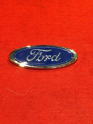 FORD OVAL BADGE XE BONNET OR XF XG GRILLE WITH ADHESIVE BACKING LIGHT ...