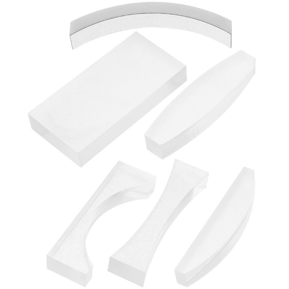 1 Set Physical Optical Glass Prism Optical Concave Lens Laboratory ...