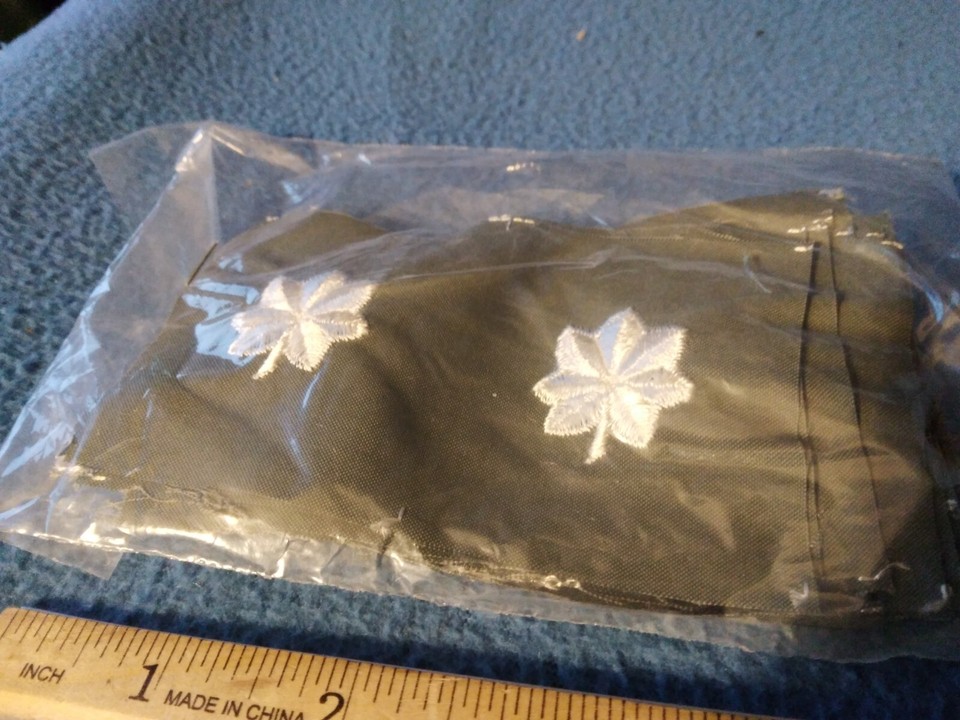 BUNDLE OF 12 PAIRS - VIETNAM ERA - LIEUTENANT COLONEL Sew-On Patches ...