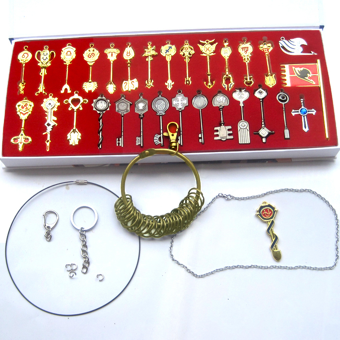 Fairy Tail Lucy Keys Set