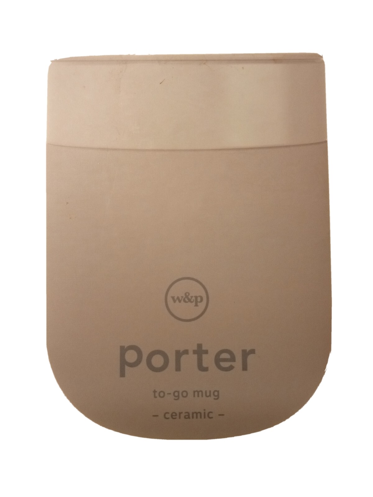 W&P Porter Ceramic Mug w/ Protective Silicone Sleeve Mint 12 Ounces ...