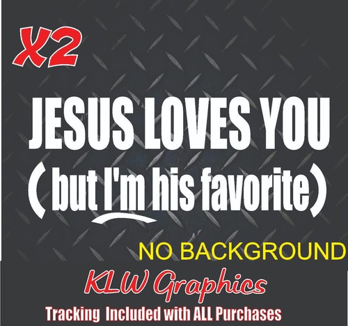 Jesus Saves Cross Decal Sticker Christian GOD Bible Faith Family Diesel ...