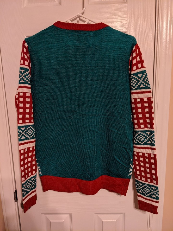 Elf The Movie "Son Of A Nutcracker" Ugly Christmas Sweater Allen Oliver ...