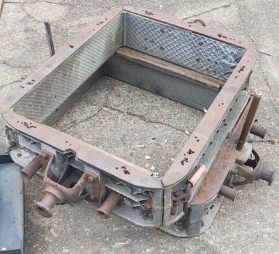 🔥 Large Hines Rota Foundry Sand Casting Flask 22X28 7" Cope & 7" Drag ...