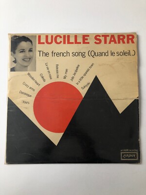 LUCILLE STARR - THE FRENCH SONG - VINTAGE VINYL LP - LDU 179 001 | eBay