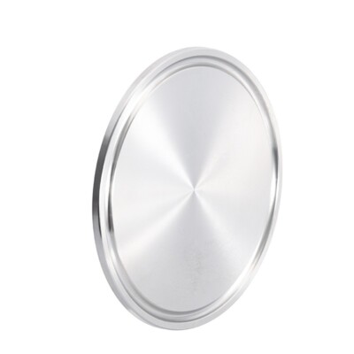 Stainless Steel 316 Sanitary End Cap For 3" Clamp OD 91MM End Pipe ...