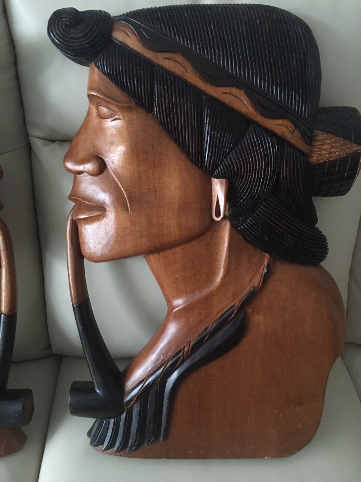 Indian head Wood carved wallhangings | eBay