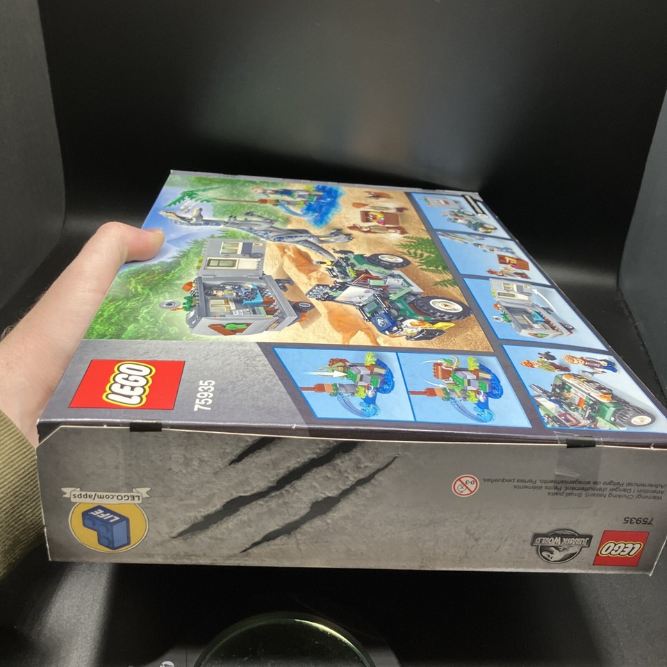 LEGO 75935 Baryonyx Face Off Retired Jurassic World New Sealed Set ...