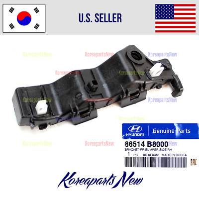 FRONT Bumper Bracket Retainer Right PASSN 86514B8000 Santa Fe XL 7seat ...