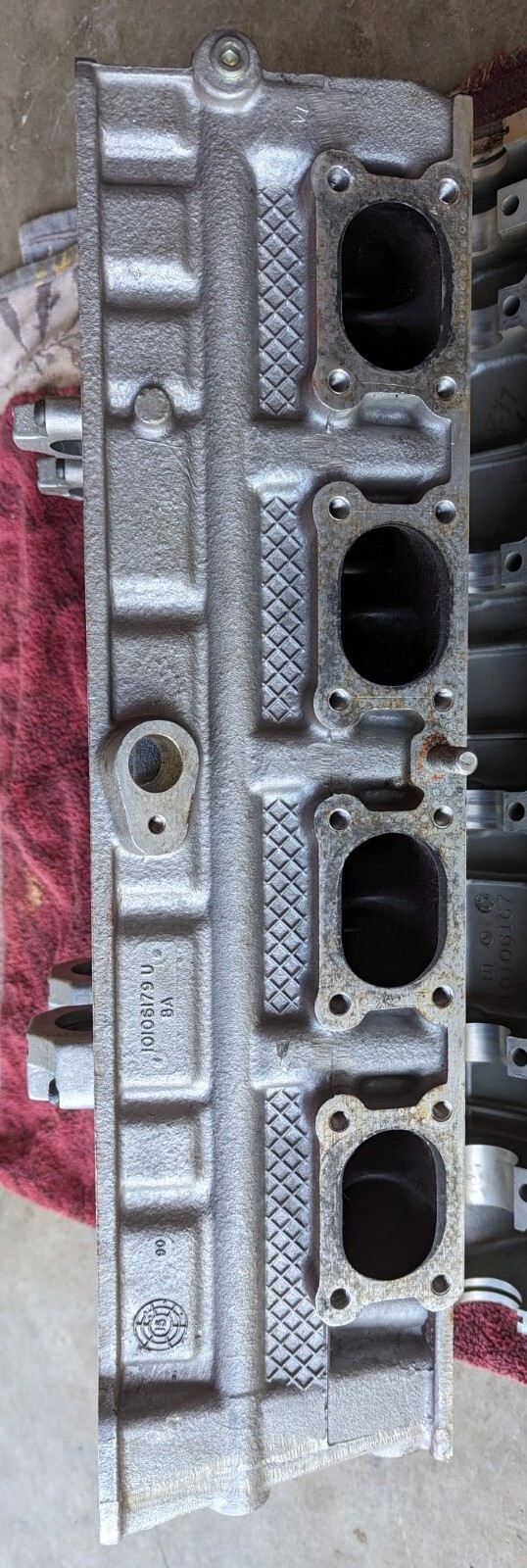 1990 C4 Corvette Ported LT5 ZR-1 Cylinder Head Pair | 10106178 10106179 ...