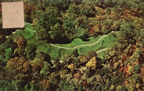 Serpent Mound Finest Effigy Museum North America Peebles Ohio Vintage ...