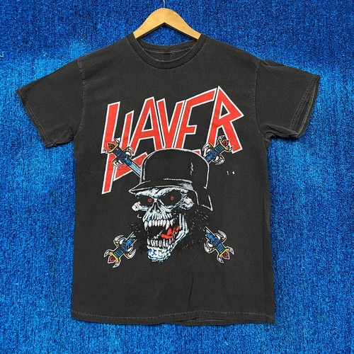 Slayer Laughing Skull Show No Mercy Heavy Metal Band Tee M | eBay