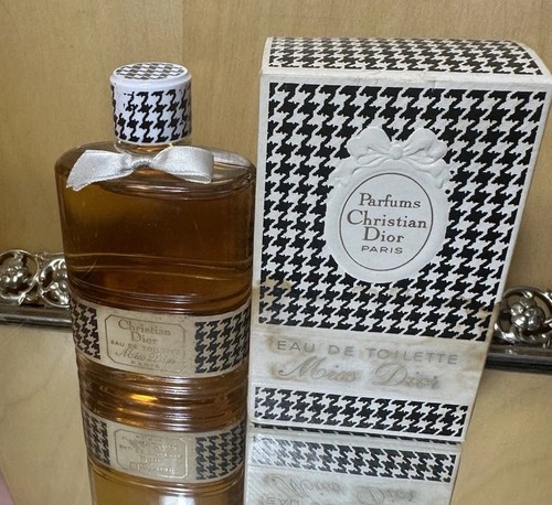 VTG Christian Miss Dior 4 Oz Eau de Toilette Splash Perfume Old Stock ...
