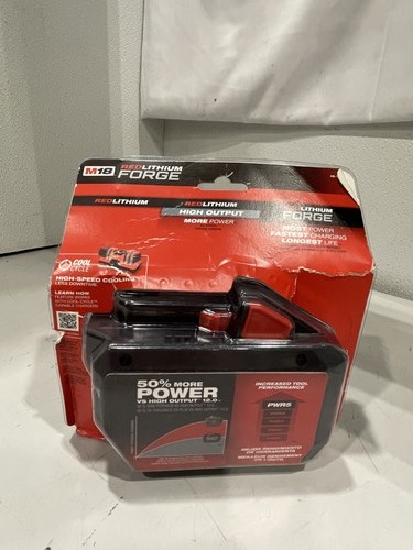 Milwaukee M18 Red Lithium Forge HD12.0 Lithium Ion Battery Pack 48-11 ...