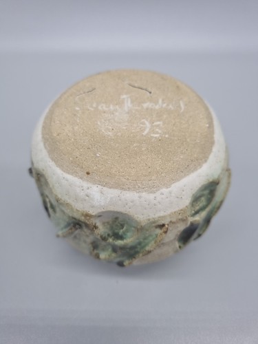 A Susan Threadgold Studio Pottery Small Brutalist Squat Pot. VGC. | eBay