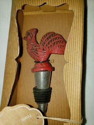 Rooster Wine Stopper !! | eBay