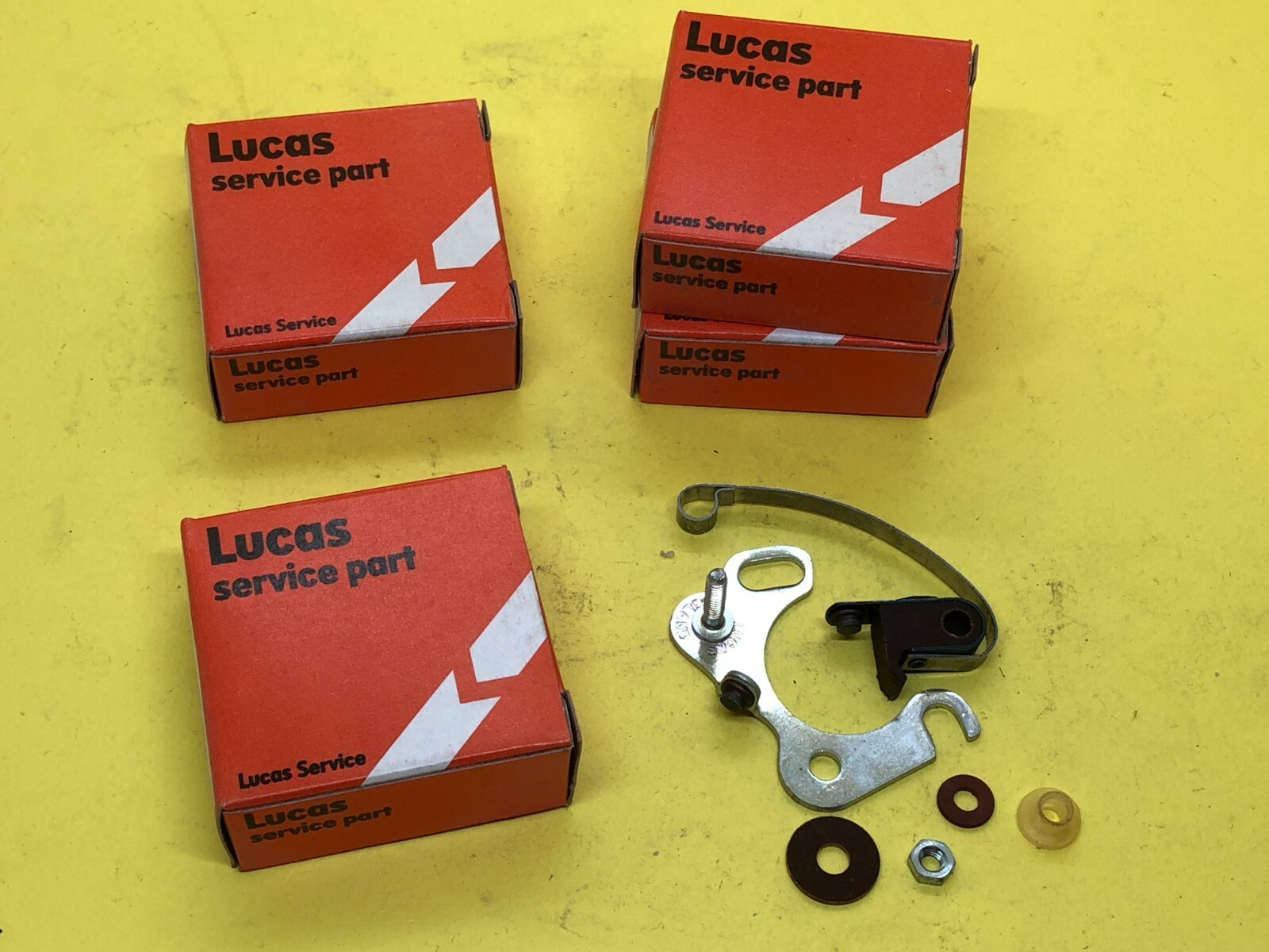Early Dm2 Distributor Lucas 420196 Ignition Contact Points Set Genuine ...