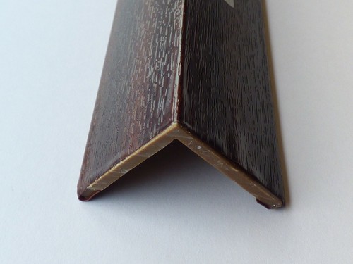 "9,99€/m" 2m Abdeckleiste Winkelleiste PVC Winkel Mahagoni Sapeli 2097 ...